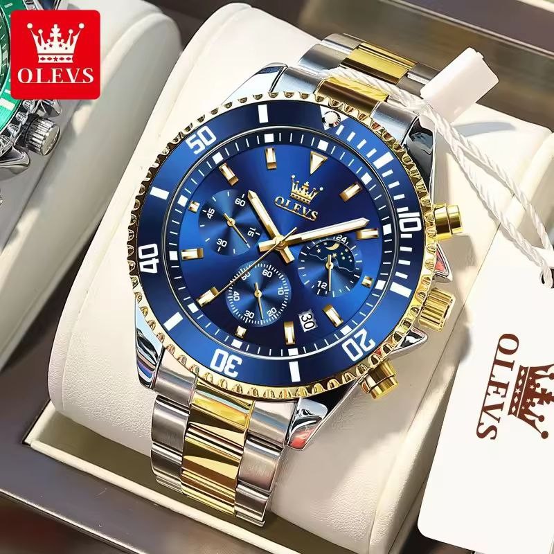 OLEVS 2870 Luxury Quartz Men's Watch - Stylish, Durable, and Functional ...